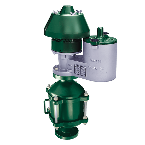 Enardo Series 950 Pressure Vacuum Relief Valve With Series 7 Flame Arrestor